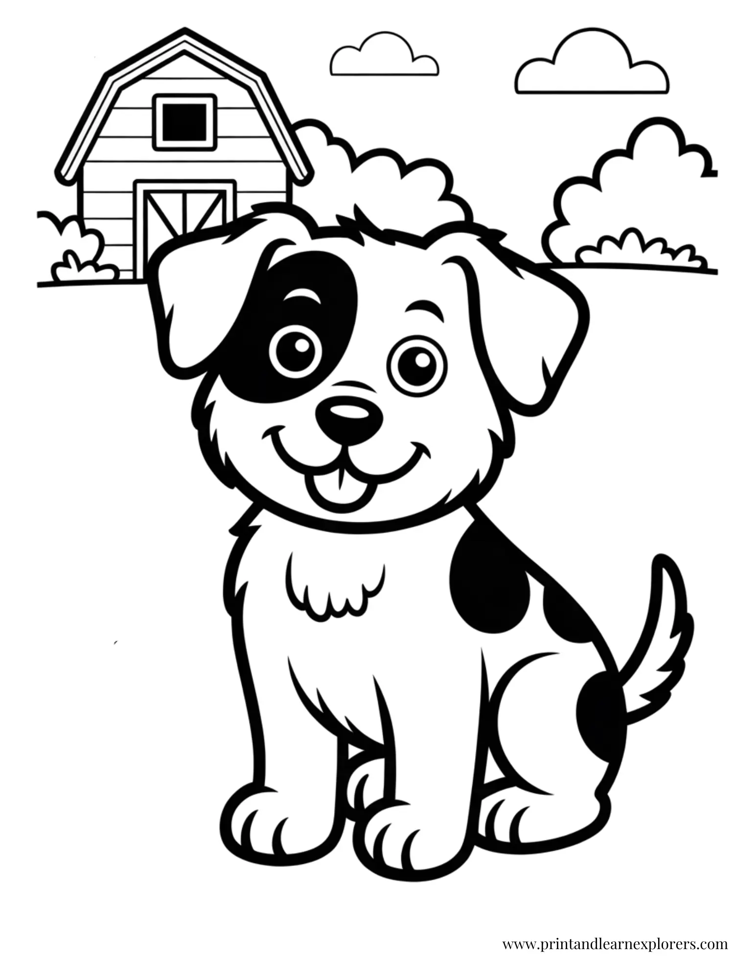 40 Fun Farm Animals Coloring Pages for Kids - Print and Learn Explorers